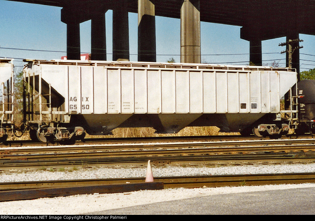AGIX 6550 at CSX Gentilly Yard